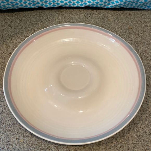 Pfaltzgraff | Dining | Pfaltzgraff Aura Pink Chip Dip Platter | Poshmark